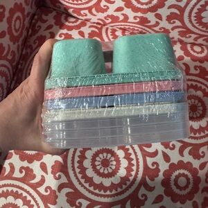 Kitchen | 4 Pastel Colored Bento Lunch Boxes With Lids | Poshmark